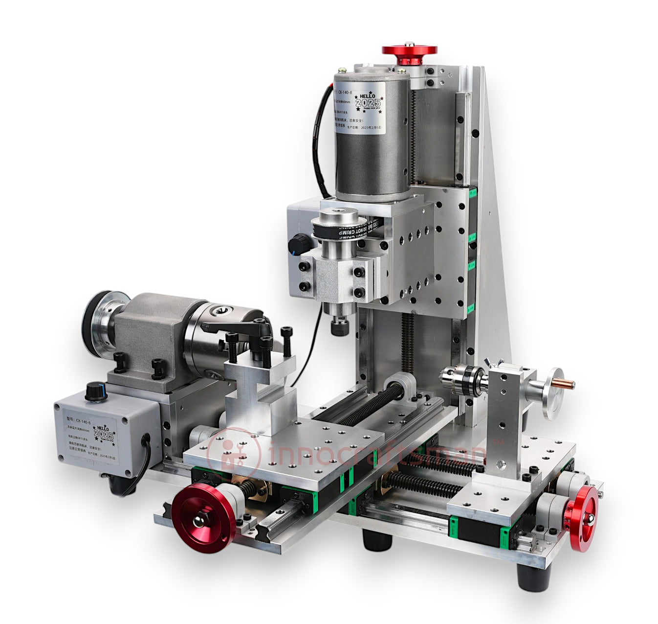 Innocraftsman™ Mini Lathe-Milling Machine