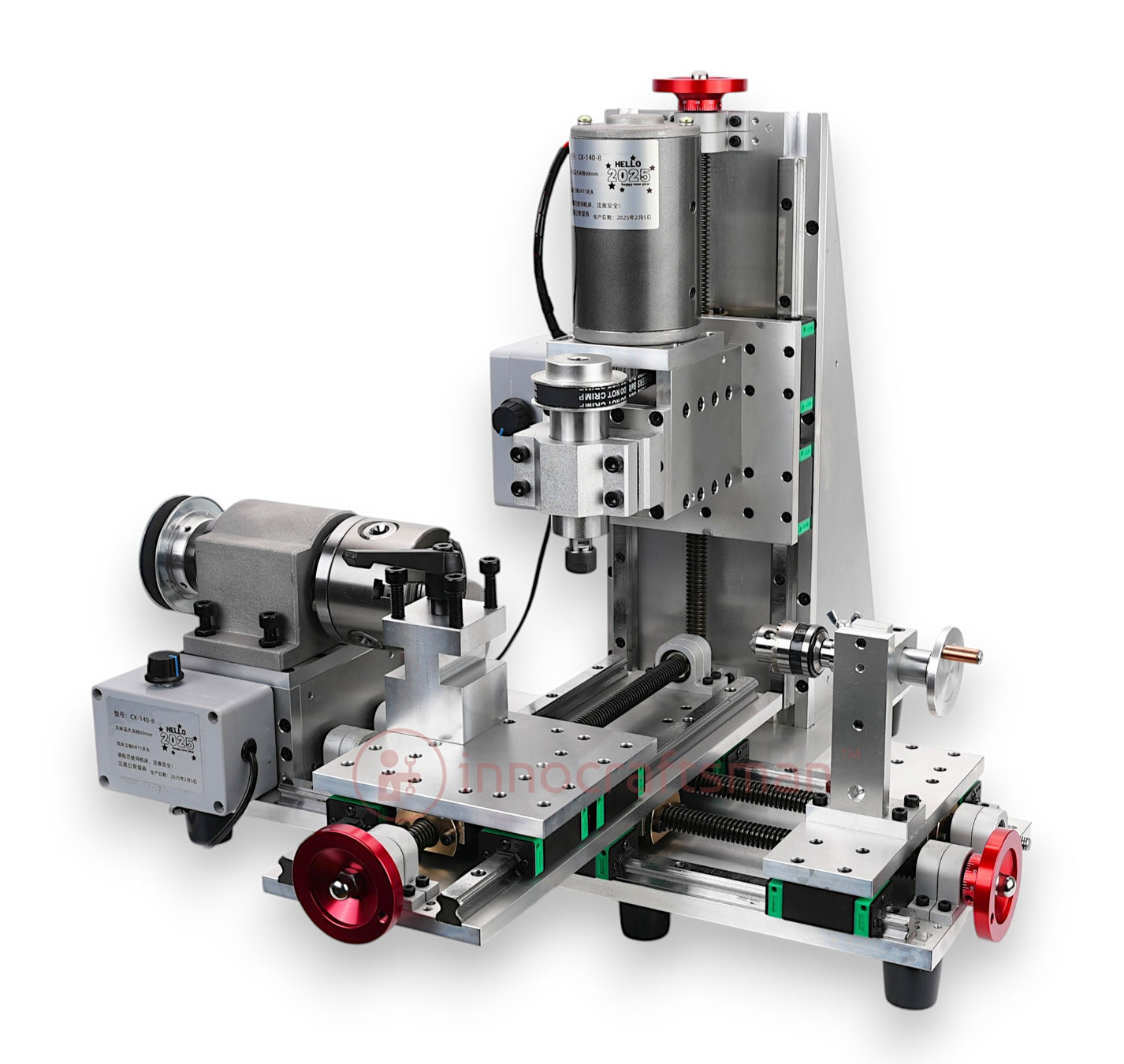 Innocraftsman™ Mini Lathe-Milling Machine