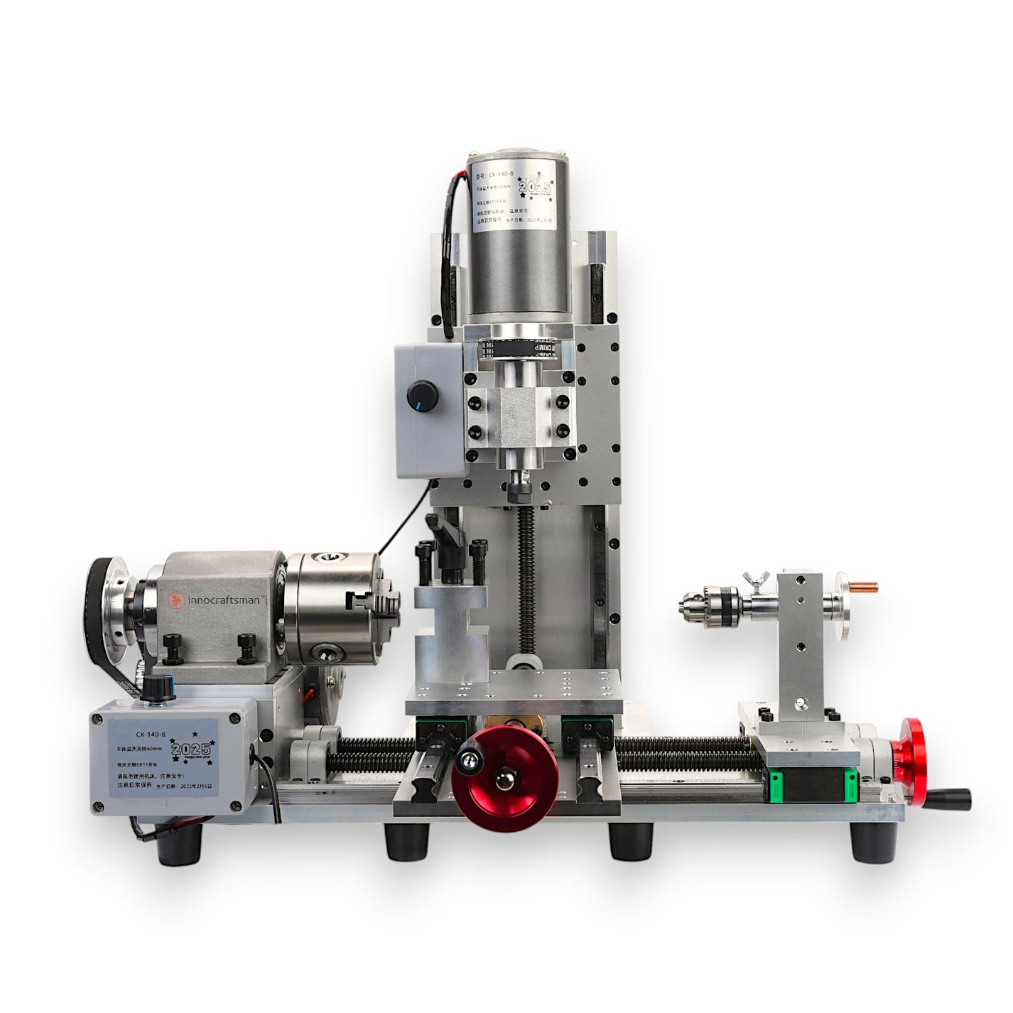Innocraftsman™ Mini Lathe-Milling Machine